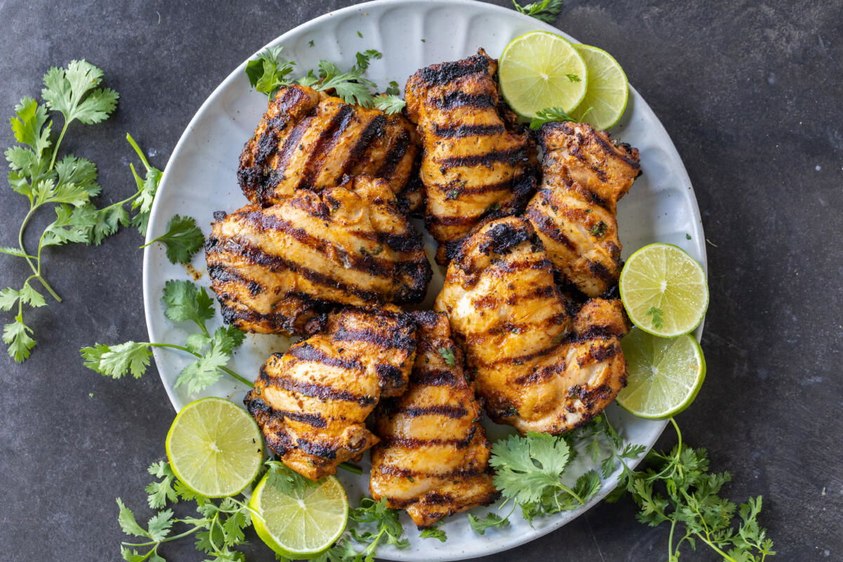 Cilantro Lime Chicken (Grilled) - Momsdish
