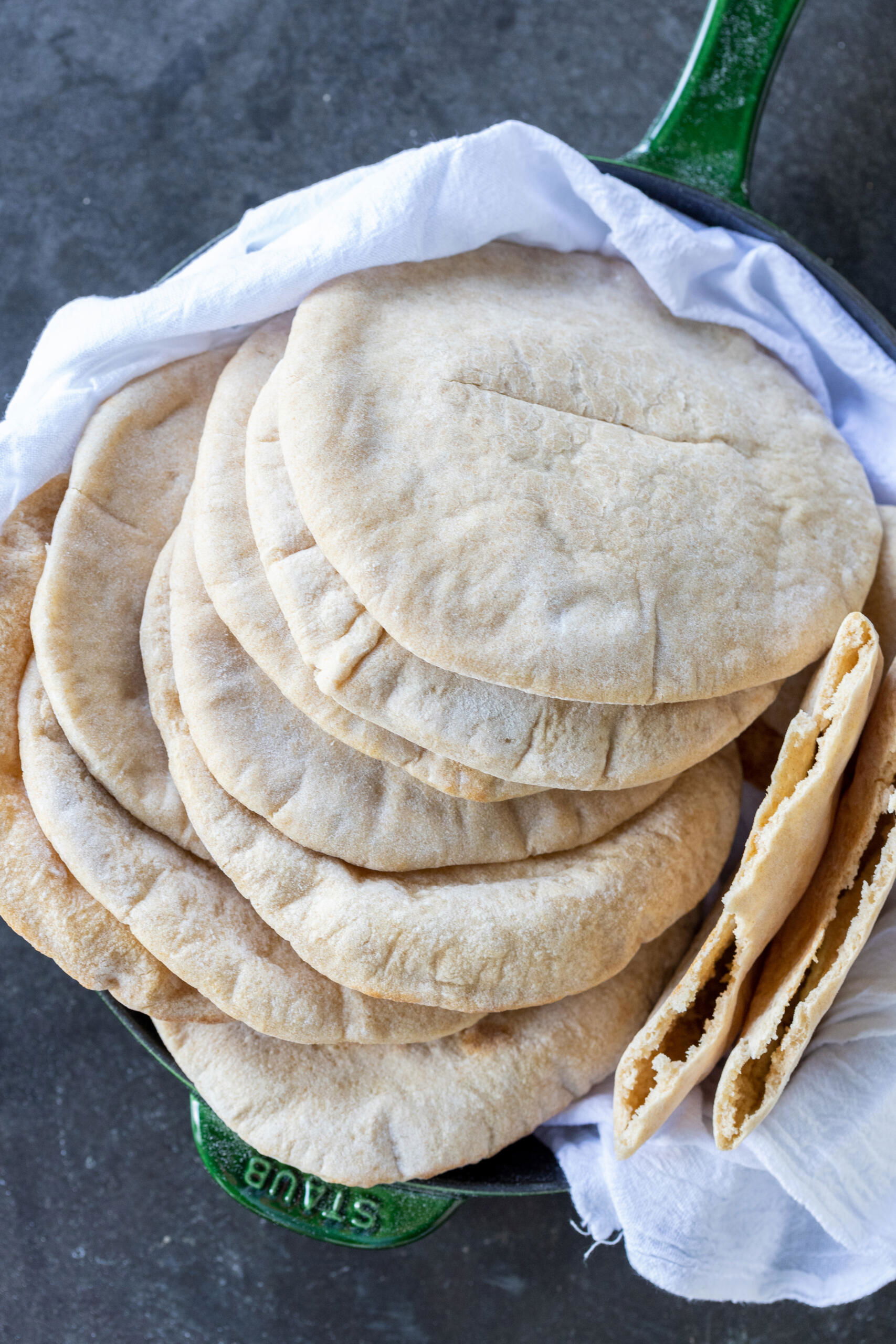 Sourdough Pita Bread (Extra Easy) - Momsdish
