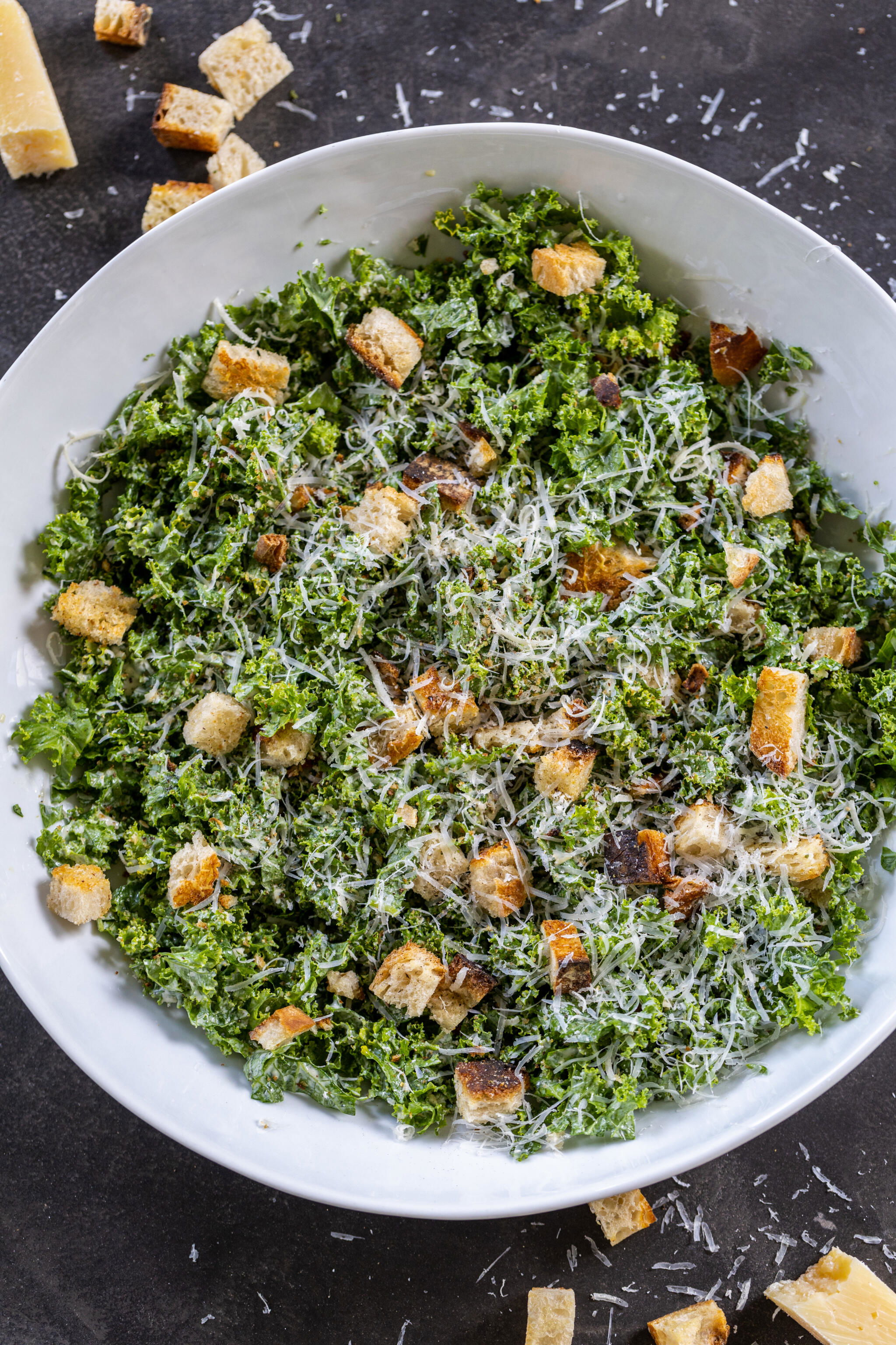 Kale Caesar Salad - Momsdish