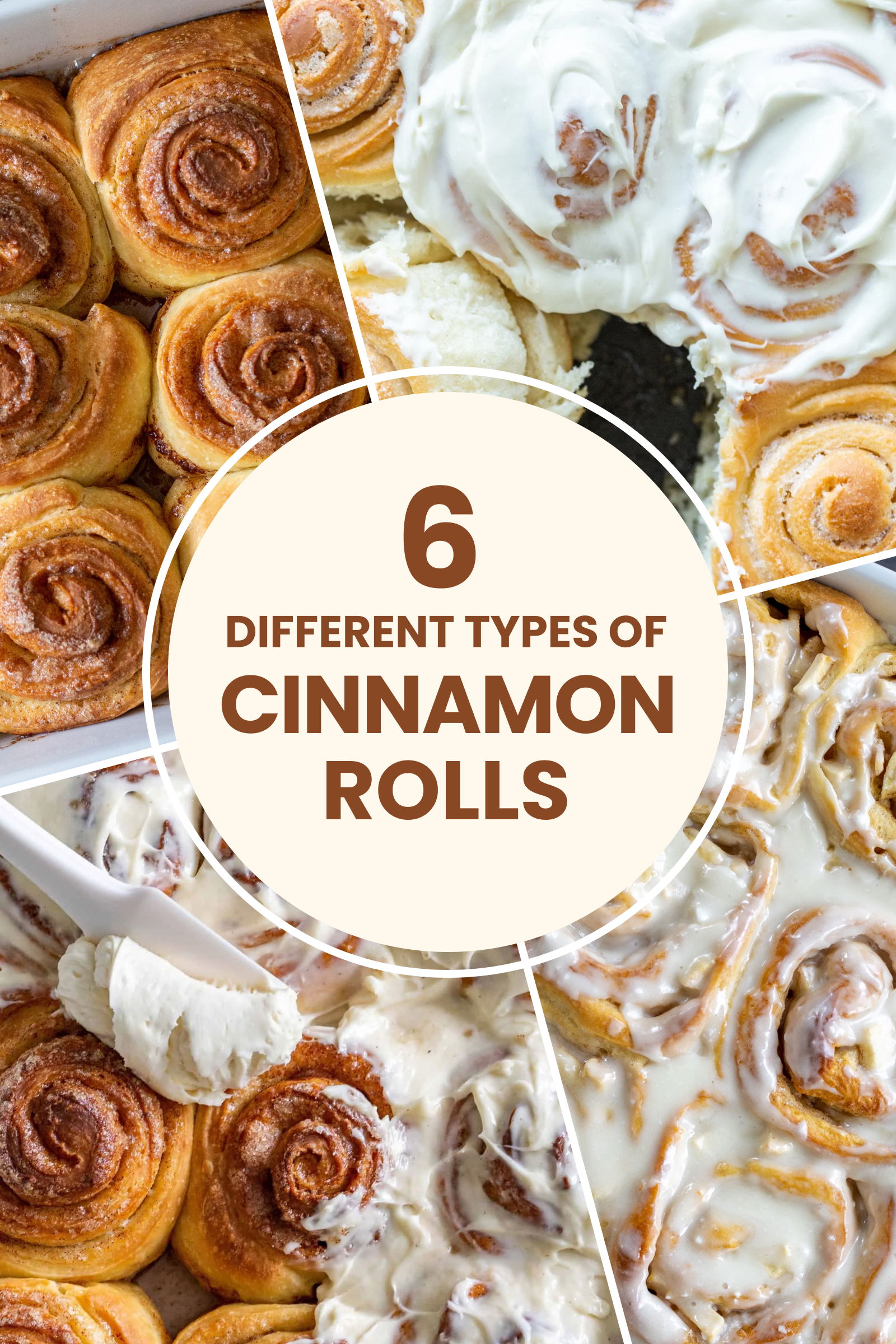 6 Different Types Of Cinnamon Rolls - Momsdish